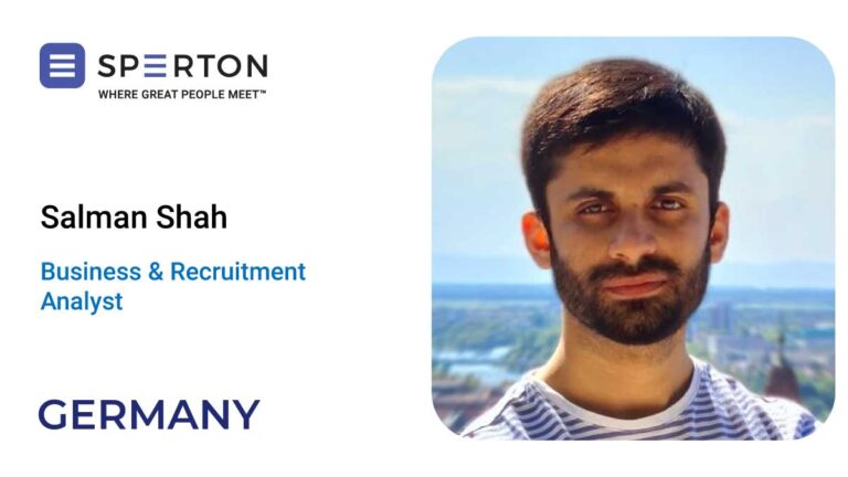 Salman Shah - Business & Recruitment Analyst - Sperton